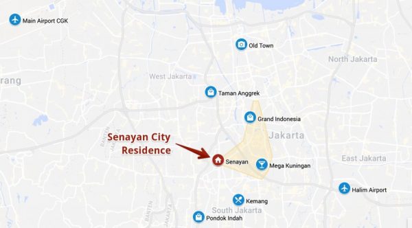 Senayan City Residence - All Jakarta Apartments - Reviews and Ratings
