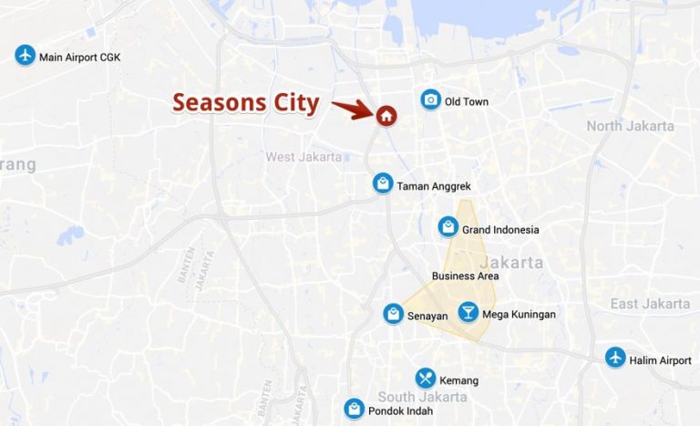 Seasons City Apartments | All Jakarta Apartments - Reviews and Ratings